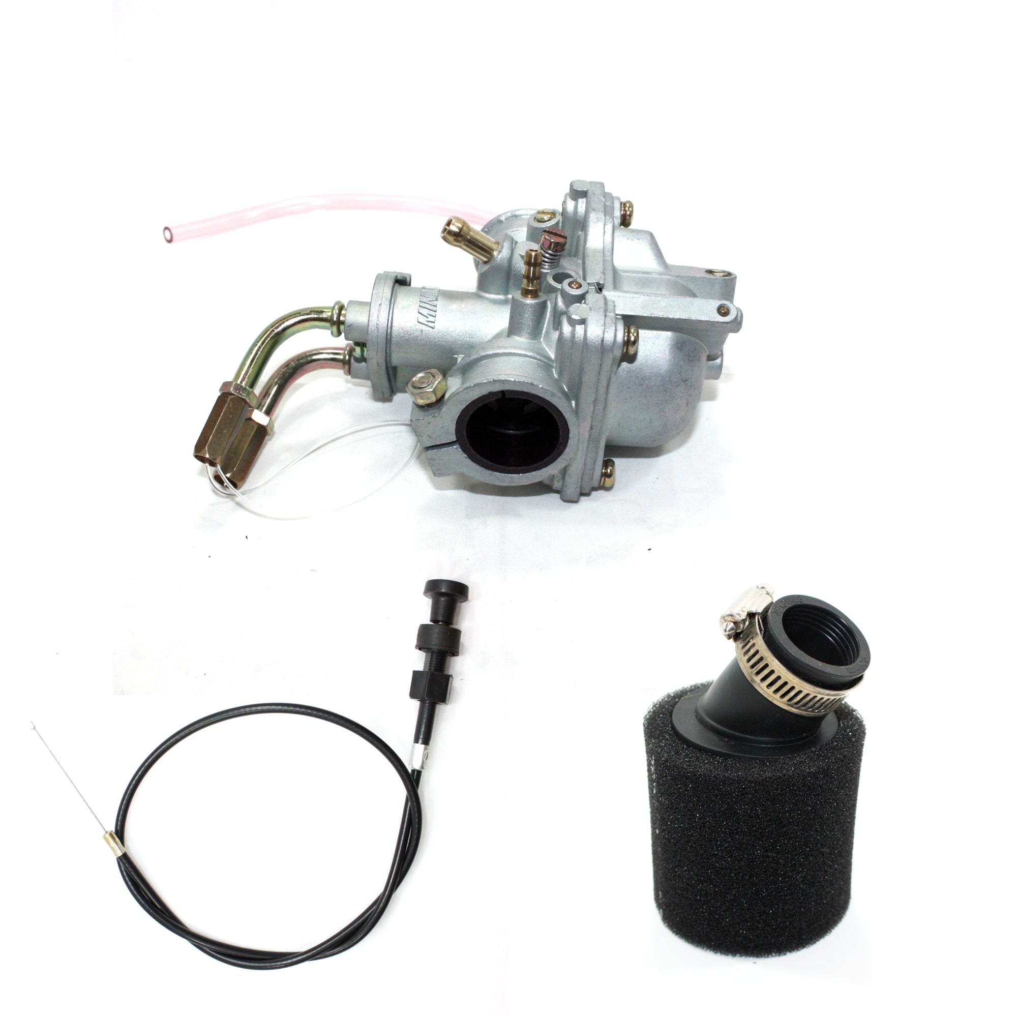 CARB CARBY AIR FILTER Throttle Choke Cable YAMAHA PEEWEE PW50 PY50 PIT ...