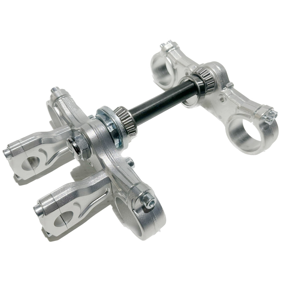 Heavy Duty Fork Triple Tree Clamps Stem Bar Riser 150cc 160cc PIT PRO ...