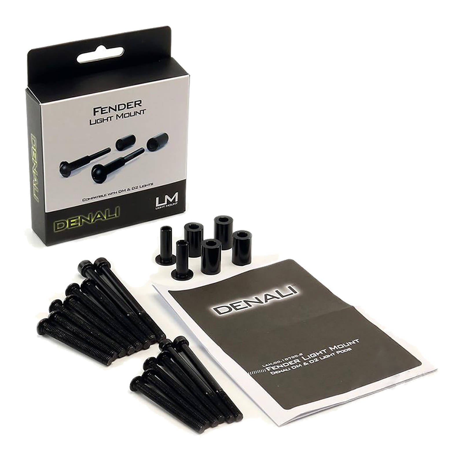 Denali Fender Mount for DM/D2 Lights (Fits M5 M6) – Buzz Bikes