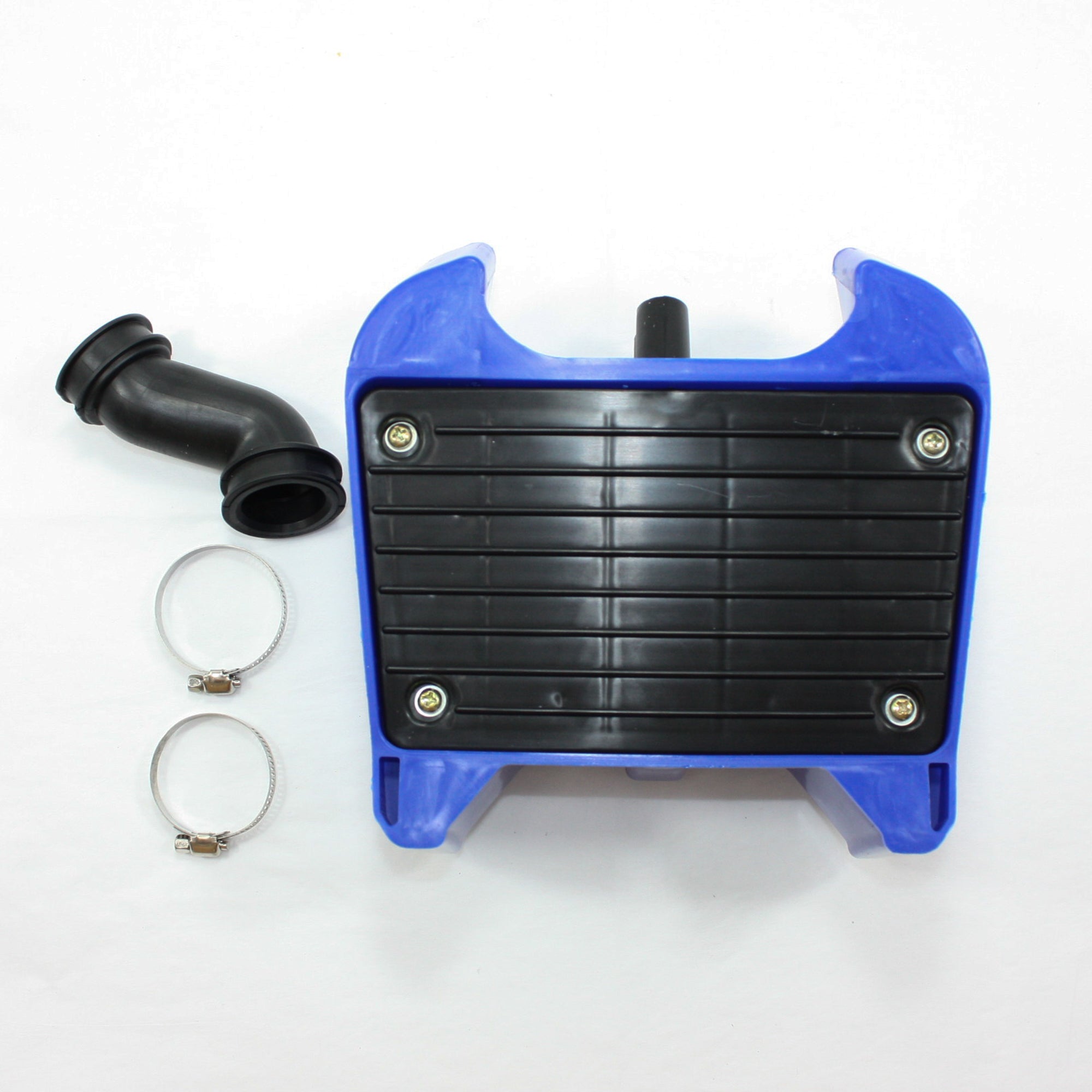 BLUE 32mm Air Filter Cleaner Box YAMAHA PY80 PW80 PEEWEE 80 PIT TRAIL ...