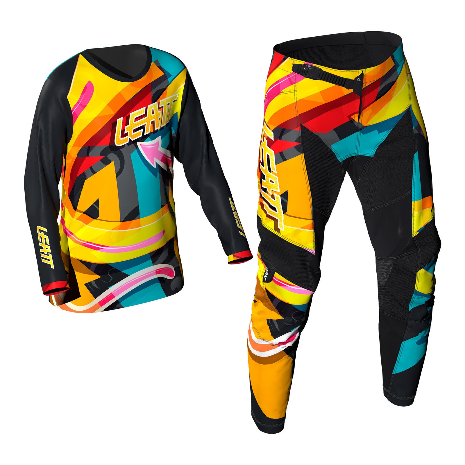 Leatt 2025 3.5 Mini Ride Kit - Carnival (XS/EU110/120cm) – Buzz Bikes