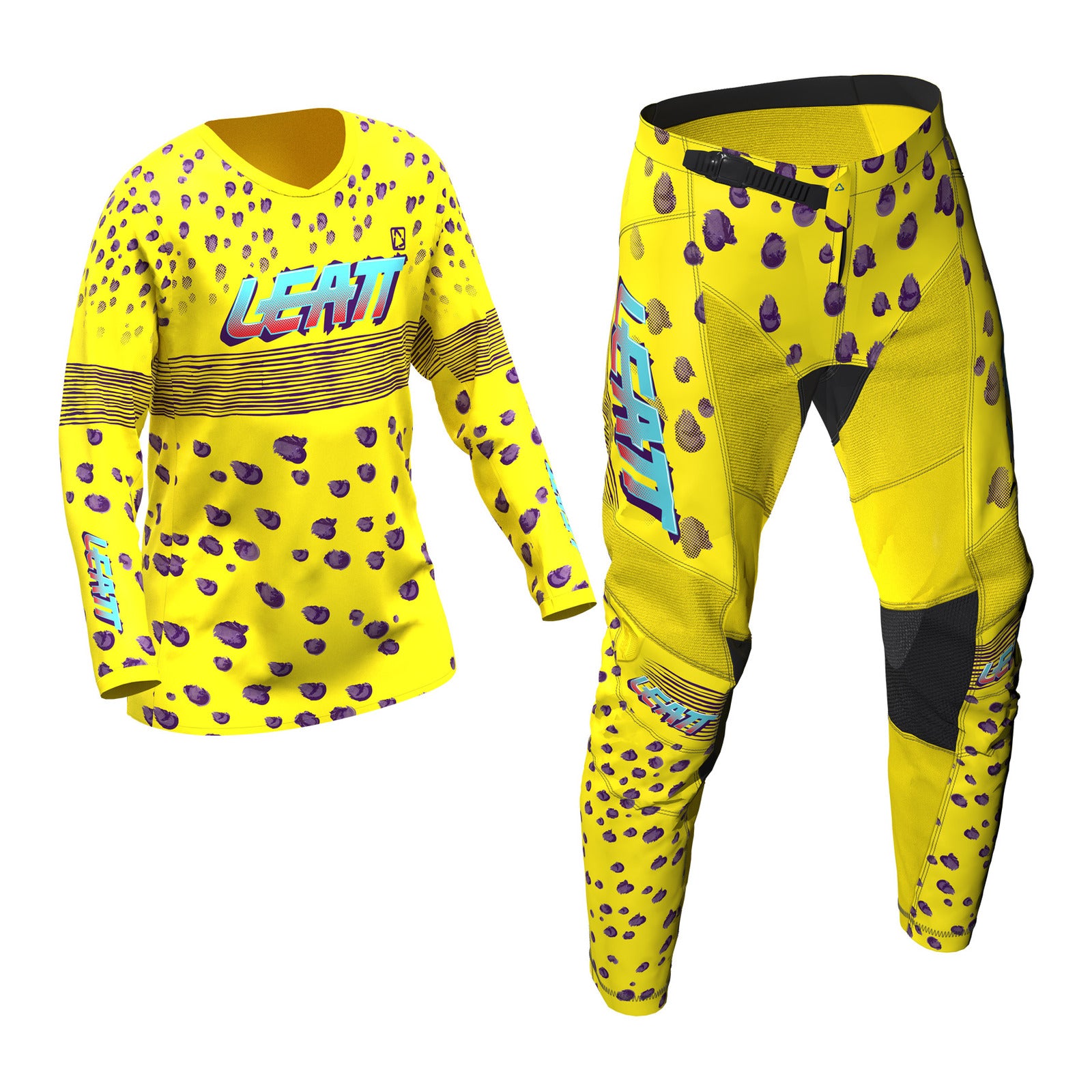 Leatt 2025 3.5 Junior Ride Kit - Cheetah (S/EU120/130cm) – Buzz Bikes