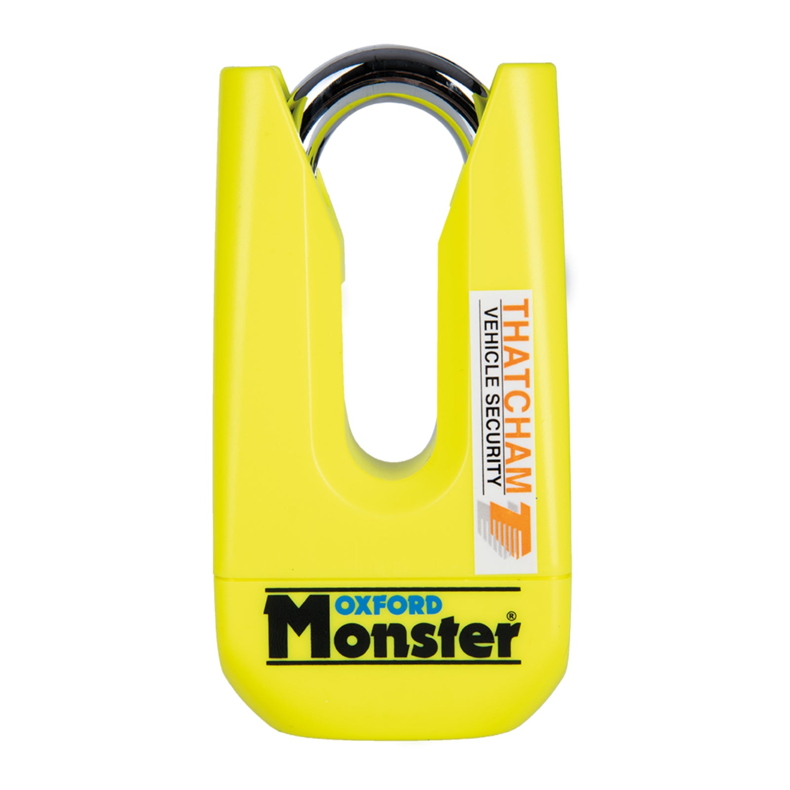 Oxford Monster Disc Lock - Yellow – Buzz Bikes