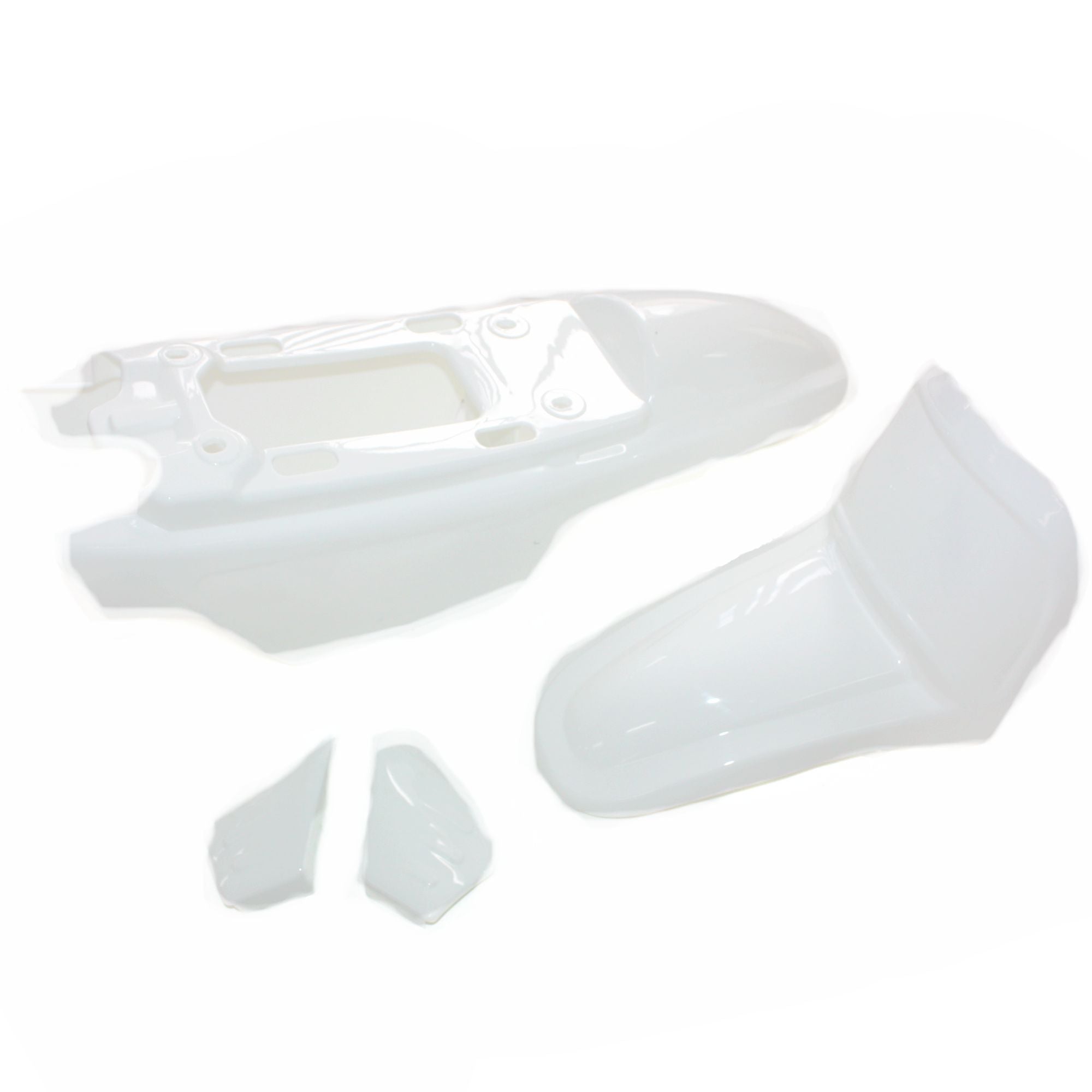 WHITE Plastic Fender Kit Body Cover Fairing Yamaha PW50 PY50 PEEWEE 50 ...