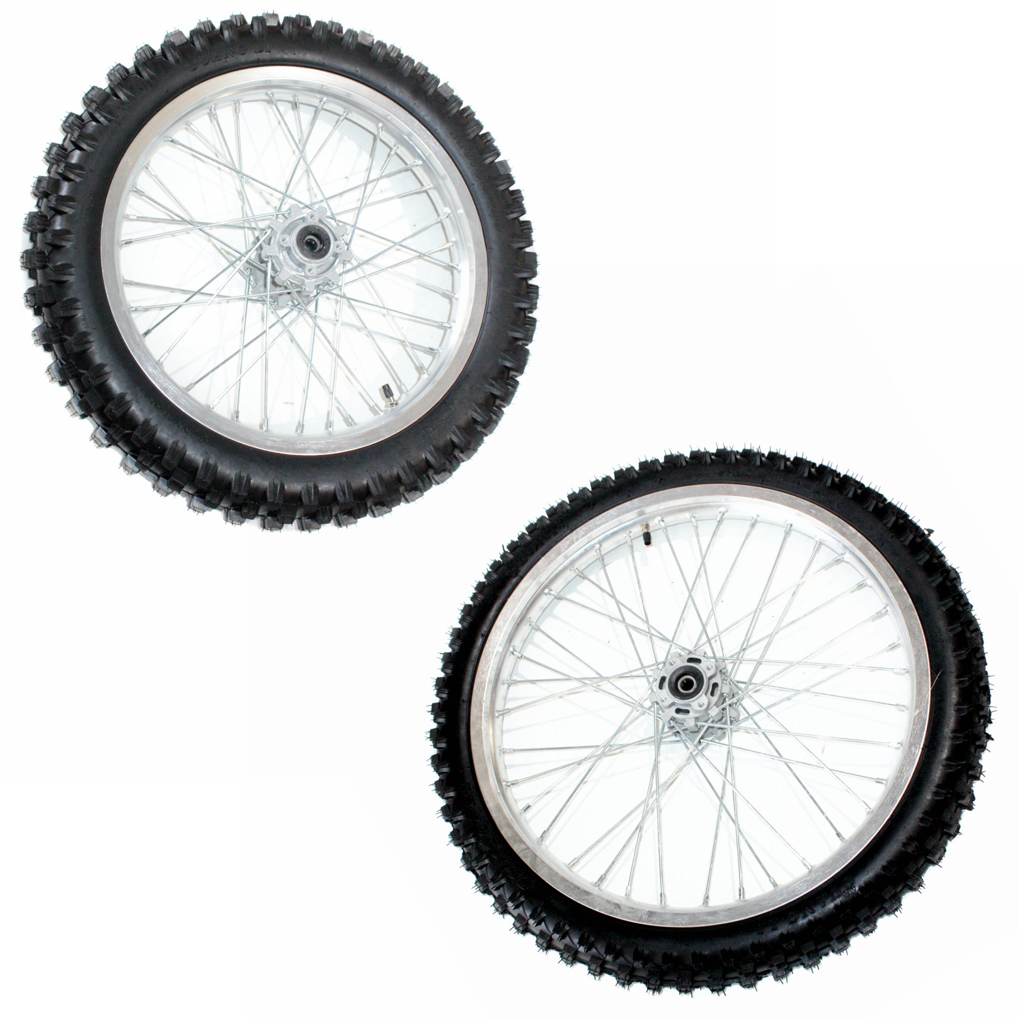 21 Inch Front 18 inch Rear Wheel Rim Tyre Tire PIT Trail Dirt Bike MX ...